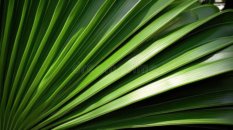 Sunlight paml tree stock illustration. Illustration of vibrant - 369128261