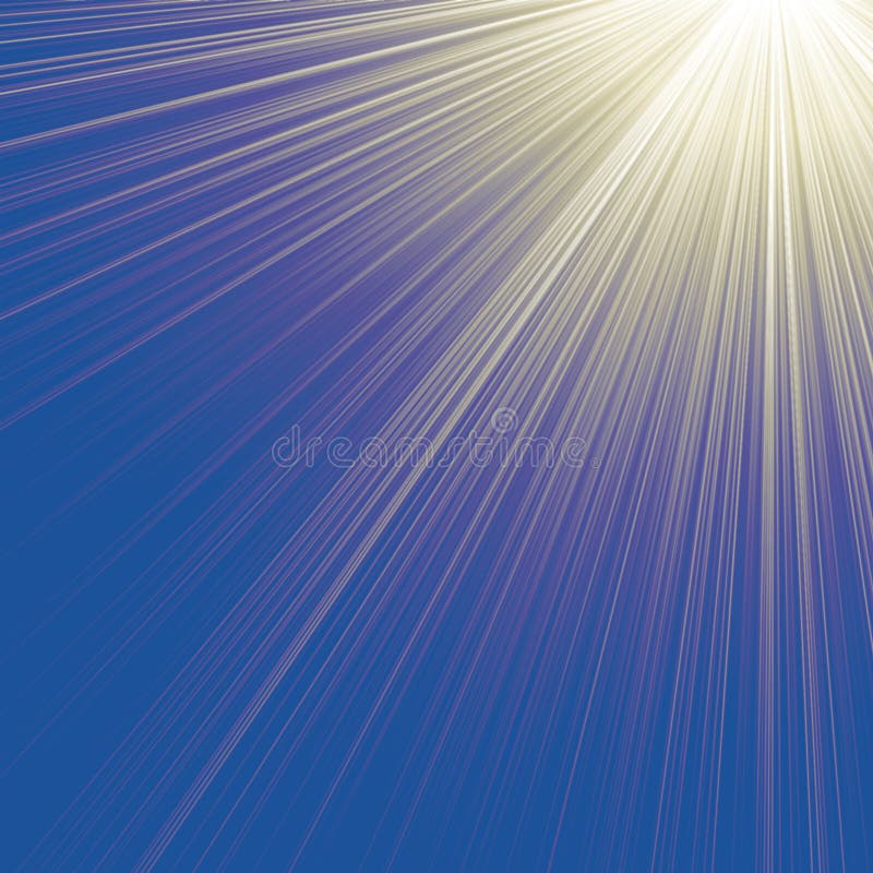 Sunlight Rays of Light Illustration Stock Illustration - Illustration ...
