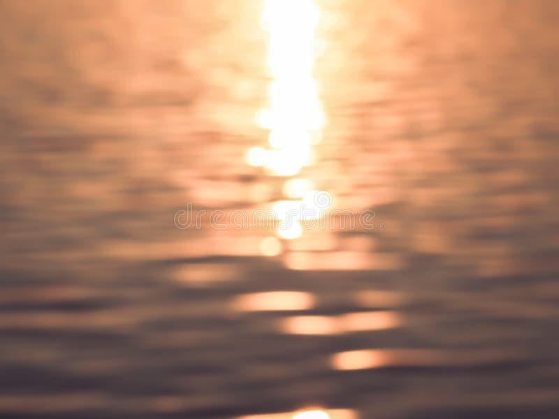 Sunlight Reflected on Water Surface at River for Nature Abstract ...