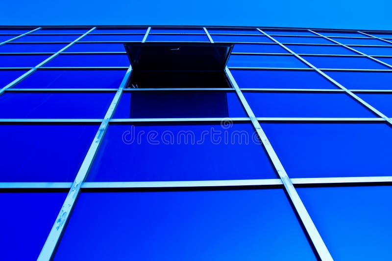 Sunlight Reflection on Glass Building Stock Photo - Image of estate ...