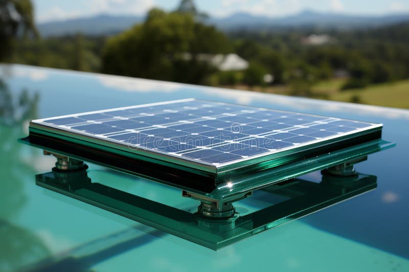 Sunlight Reflection on the Sleek Surfaces of Cutting Edge Green Energy ...