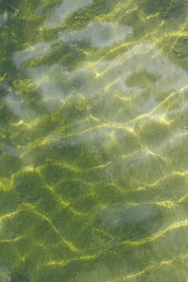 Sunlight Ripples on Deep Water Stock Image - Image of reflection ...