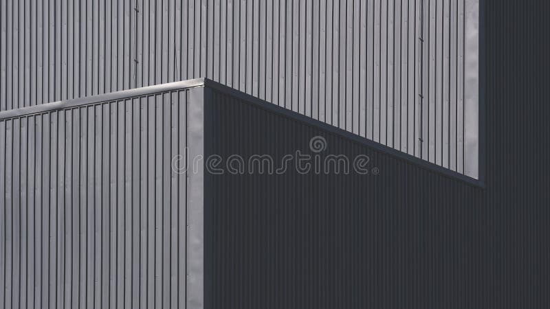 Factory Shadow in the Spotlight. Handmade Image from Paper of ...