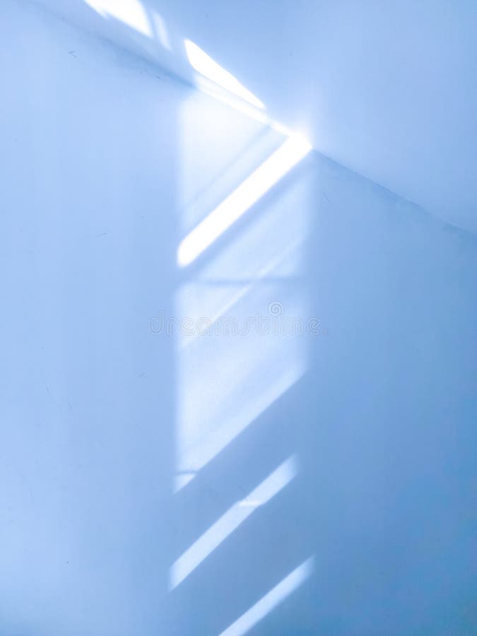 The Sunlight Shadow on the Wall To Day Stock Photo - Image of wall ...