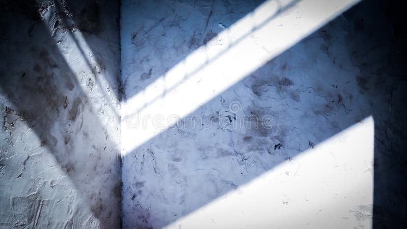 Sunlight Shadow White Grunge Structural Plaster Texture Stock Image ...