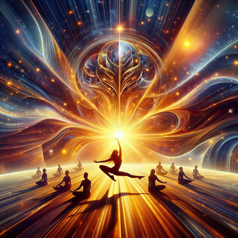 Sunlight Shifting Dynamic Energy Transformation Shifting Sunlig Stock ...