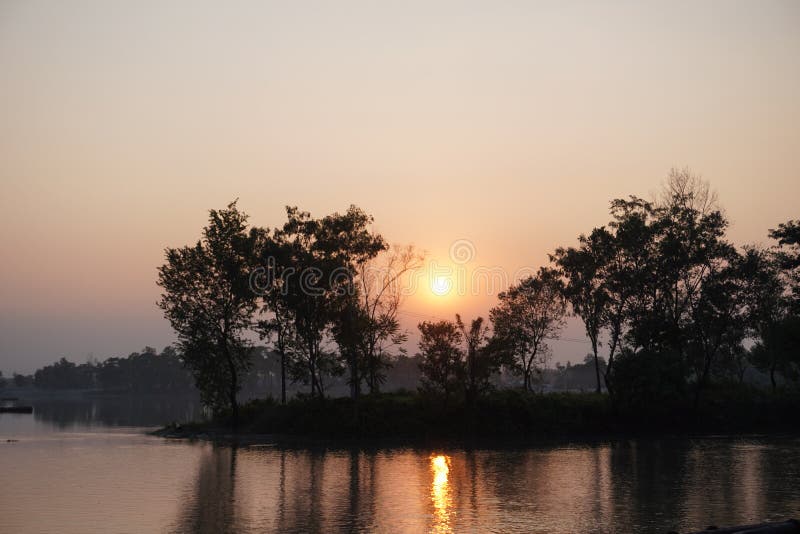 Sunlight Shines on the Passage. Stock Photo - Image of summer, sunrise ...