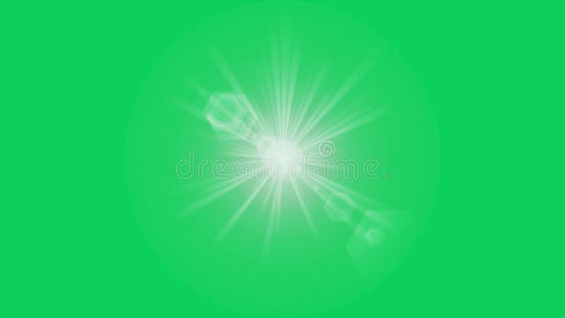Sunlight Shining Bright and Glare - Background Green Screen Overlay ...