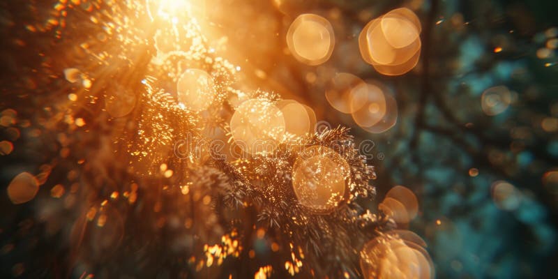 Sunlight Shining Brightly through the Branches of a Tree. Perfect for ...