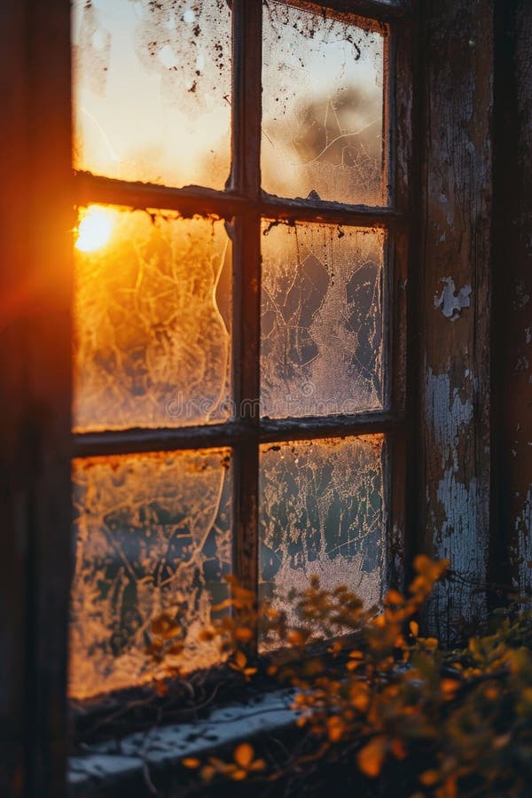 Sunlight Shining through Window of an Old Building. Ideal for ...