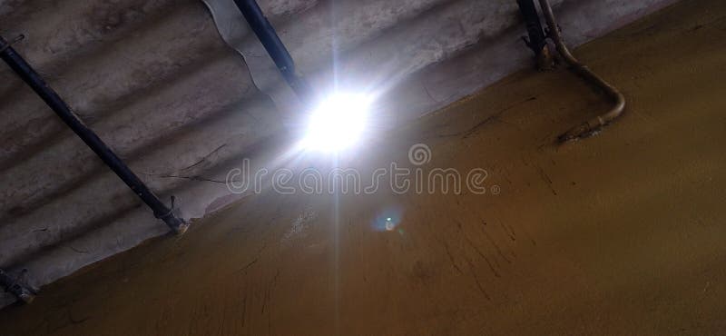 The Sunlight from the Small Hole in My House Beautiful Stock Photo ...