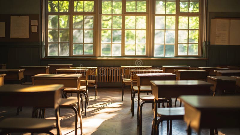 Quiet Classroom stock photo. Image of focus, natural - 297841804