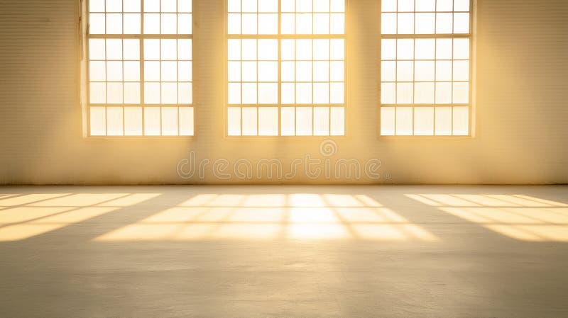 Sunlight Streaming through Large Windows Creates an Inviting Atmosphere ...