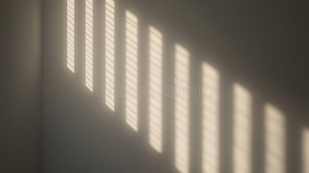 Sunlight Streaming through a Window, Casting a Pattern of Light and ...