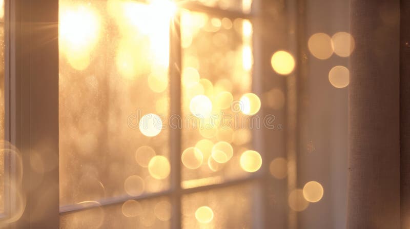 Sunlight Streaming through a Window Creates a Warm, Dreamy Atmosphere ...