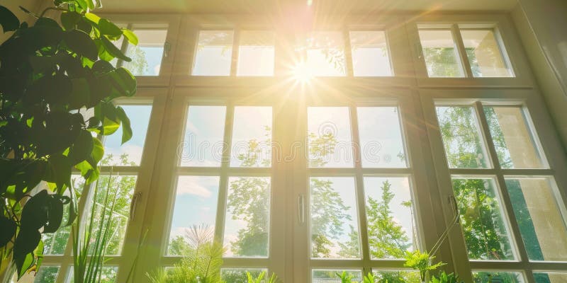 Sunlight Streaming Window Ideal Interior Design Projects Stock Photos ...