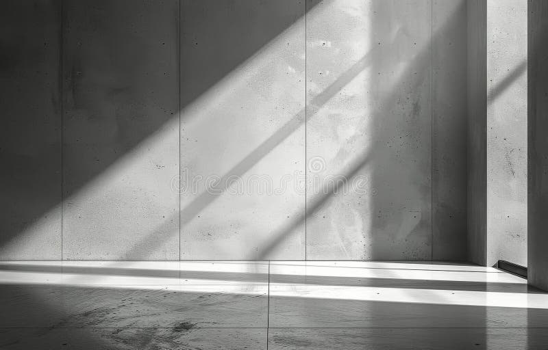 Sunlight Streaming through Window in a Modern Home Interior Stock Image ...