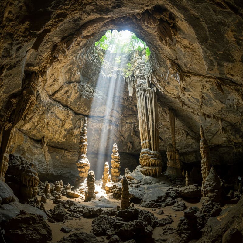 Cave Ceiling Opening Stock Illustrations – 346 Cave Ceiling Opening ...