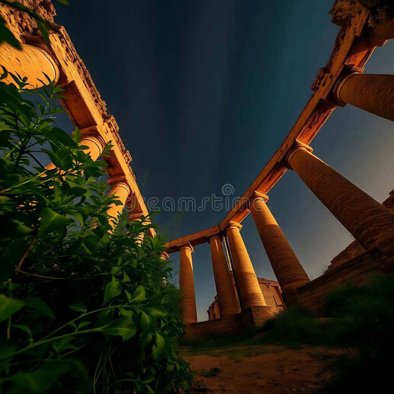 Sunlight streams stock image. Image of evening, arch - 373804049