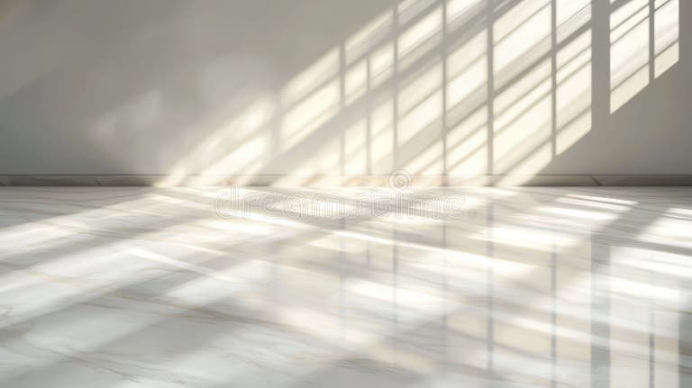 Sunlight Streams through a Window, Casting a Pattern of Light and ...
