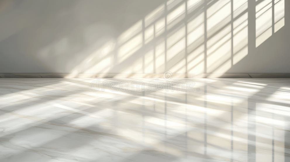 Sunlight Streams through a Window, Casting a Pattern of Light and ...