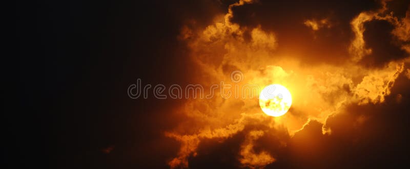 Sunlight Sun Rays Shining through Clouds in Sky Symbolizing Hope Stock ...