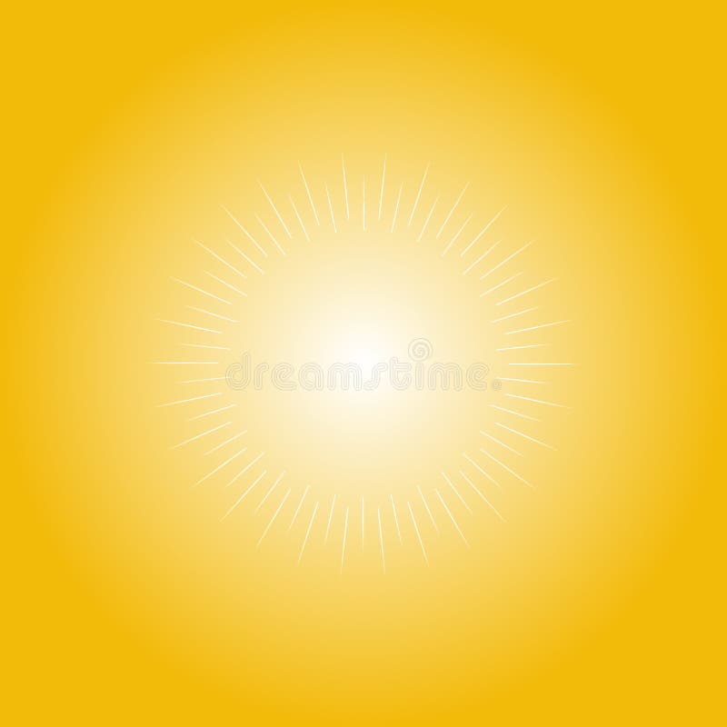 Sunlight / Sunbeam Design Vector Stock Vector - Illustration of ...