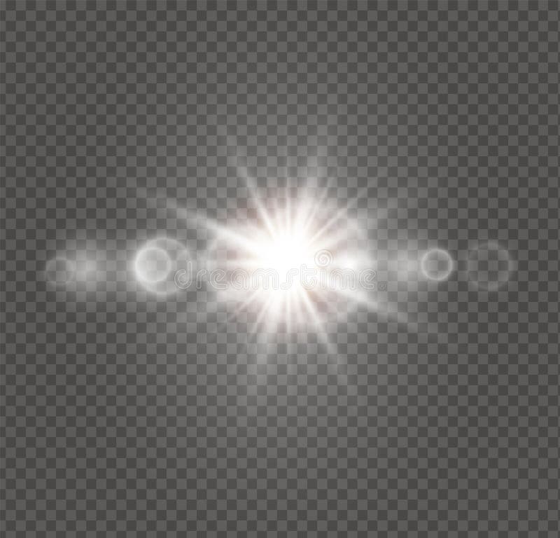 White Sunlight light stock vector. Illustration of center - 142030270