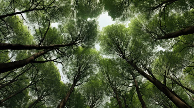 Sunlight tree crown stock photo. Image of growth, environment - 328677640