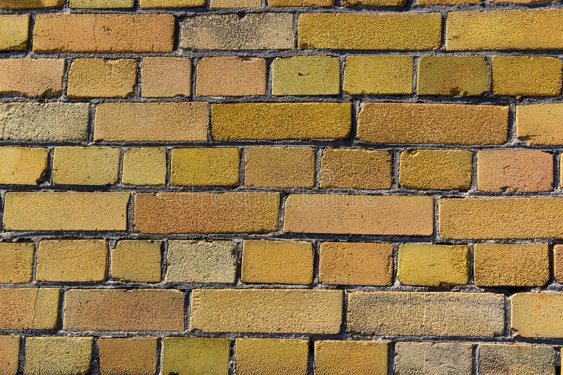 Sunlight on the Wall of an Old Brick As a Background 2 Stock Image ...