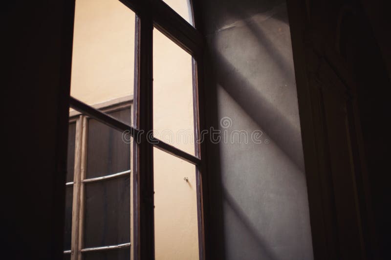 Sunlight through the Windows. Sunlight in the Room Stock Image - Image ...
