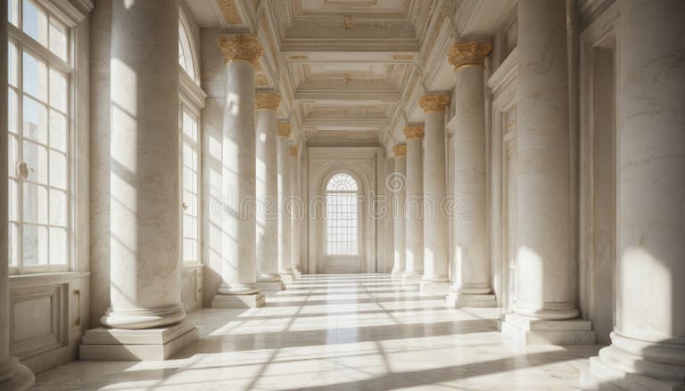 Large Classical Marble Columns Stock Illustrations – 540 Large ...