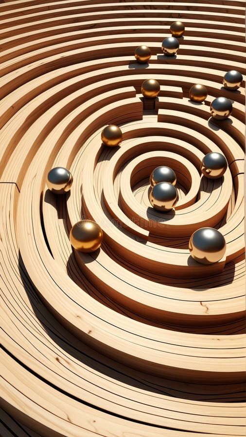 Sunlit 3D Animation of Marbled and Metallic Spheres Stock Image - Image ... Sunlit 3D Animation of Marbled and Metallic Spheres Stock Image - Image ...