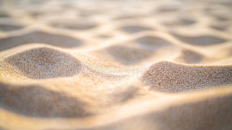 Sunlit Sand Dunes Intricate Patterns Soft Textures Stock Photos - Free ...