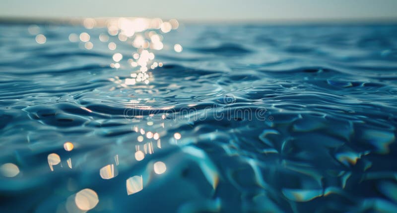 Sunlit Swimming Pool Close Up Stock Photo - Image of summer, close ...