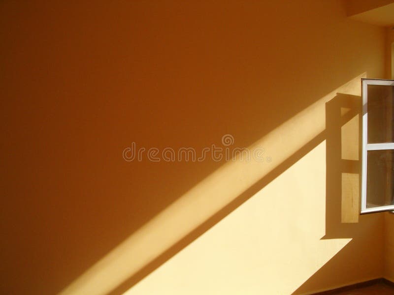 Sunlit Window On Wall Picture. Image: 82986165