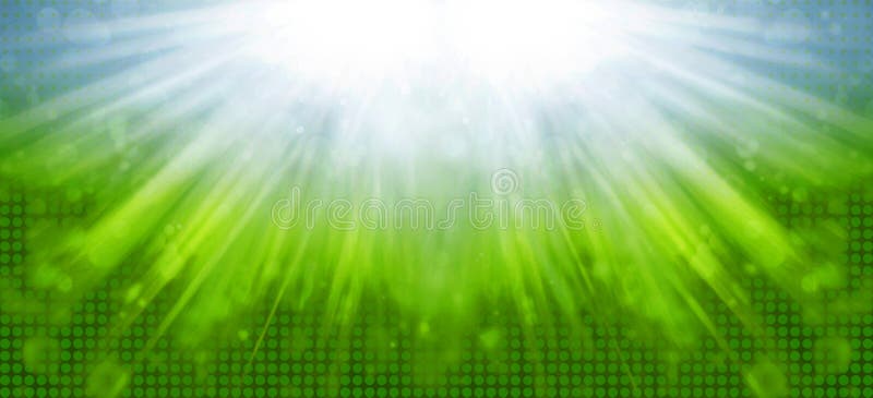 Sunny Abstract Landscape Graphic Stock Illustration - Illustration of ...