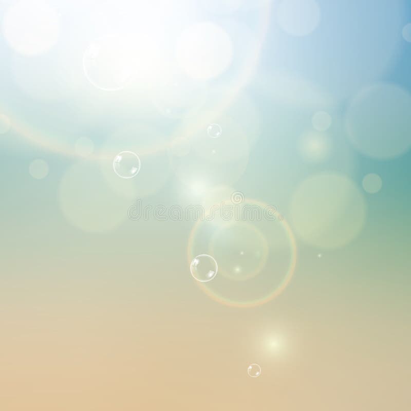 Sunny Abstract Sun Ray Background Stock Illustration - Illustration of ...