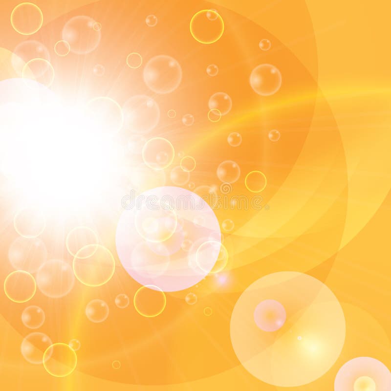 Sunny Abstract Sun Ray Background Stock Vector - Illustration of shiny ...