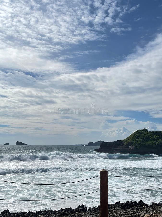 Sunny and Aesthetic Weather during the Day on the Beach Stock Photo ...
