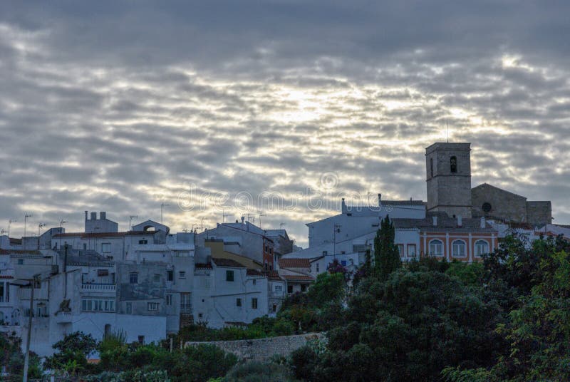 Alaior Afternoon, Menorca, Balearic Islands, Spain Stock Image - Image ...