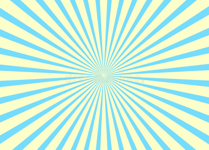 Sunny Background. Rising Sun Pattern. Vector Stripe Abstract ...
