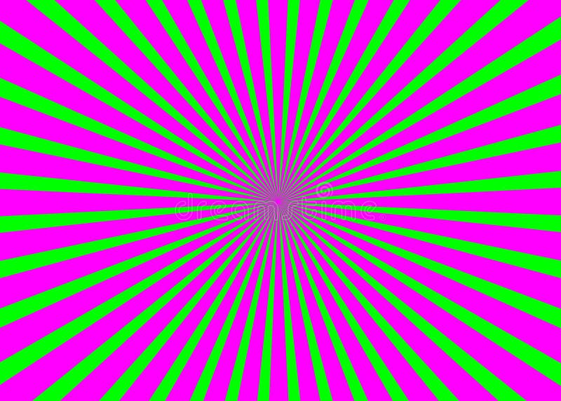 Sunny Background. Rising Sun Pattern. Vector Stripe Abstract ...