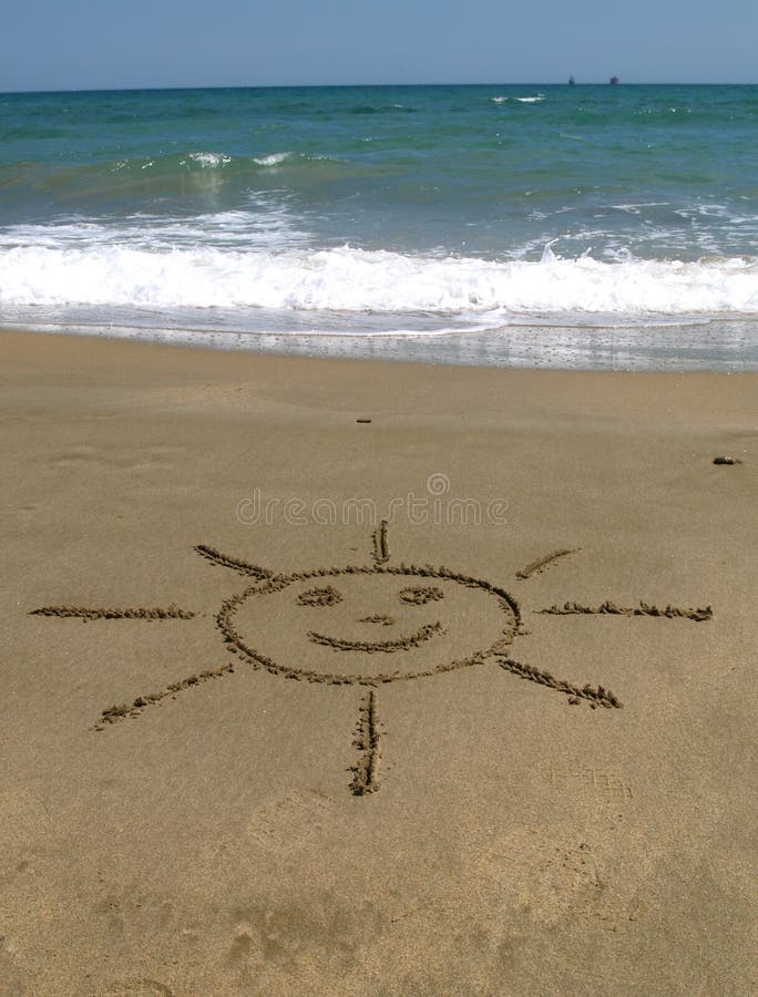 Sunny beach stock photo. Image of concept, smiling, holiday - 2686046