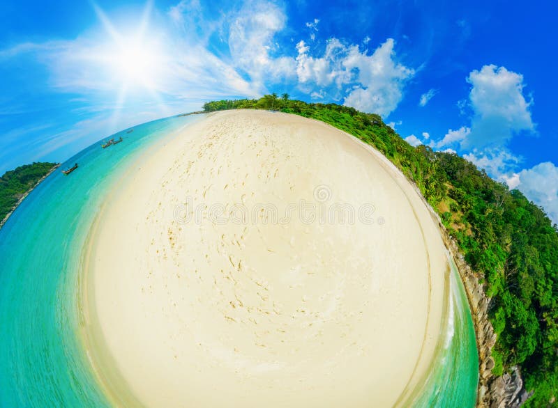 Sunny beach stock photo. Image of panorama, seascape - 38993480