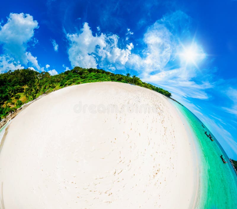 Sunny beach stock photo. Image of calm, island, blue - 39396296