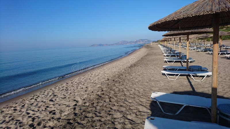 Sunny beach stock photo. Image of relaxing, sunny, island - 78340960