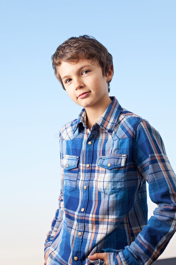 Sunny Boy stock image. Image of portrait, white, autumn - 33270969