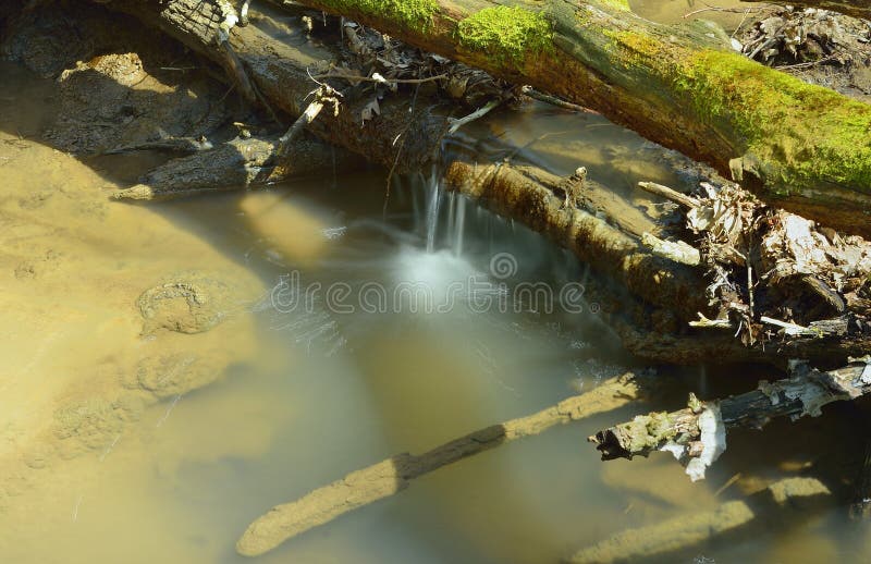 Sunny brook stock image. Image of transparent, caucasus - 39969205