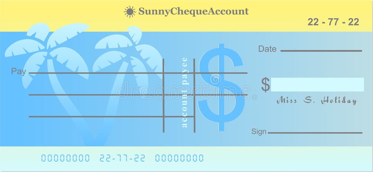 Generic Cheque Stock Illustrations – 253 Generic Cheque Stock ...